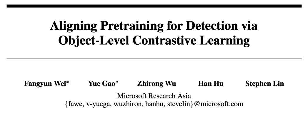 NeurIPS2021《SoCo》MoCo不适用于目标检测？MSRA提出对象级对比学习的目标检测预训练方法！性能SOTA！ - 知乎