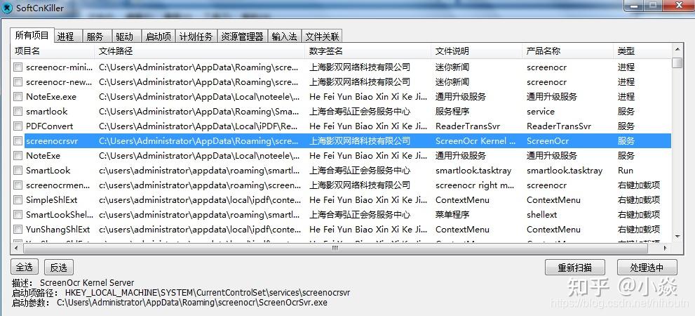 6款不错的卸载软件，geek，HiBit uninstaller，SoftCnkiller，UninstallTool，RevoUnistaller，阿香婆卸载(附下载地址)，流氓软件克星 - 知乎