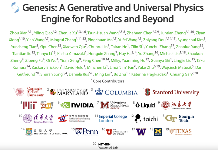 Genesis 发布：全新机器人物理引擎——它会变革机器人仿真吗？ - 知乎