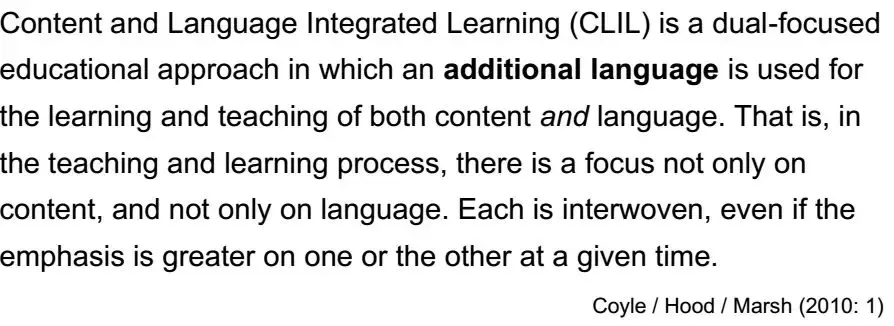 什么样的教学才是CLIL教学法，如何运用？ - 知乎