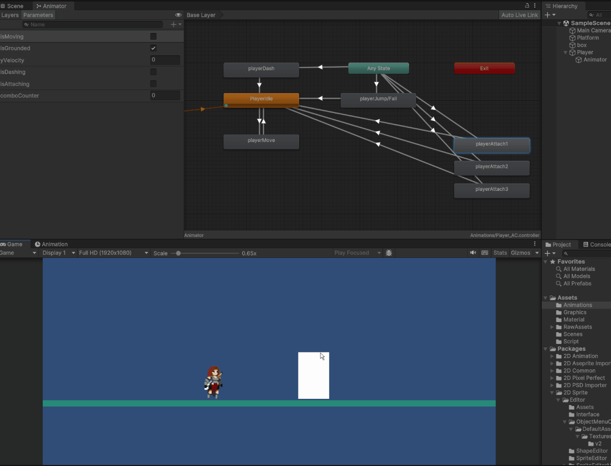 【2D-RPG】【Unity】【P0】添加玩家角色 - 知乎