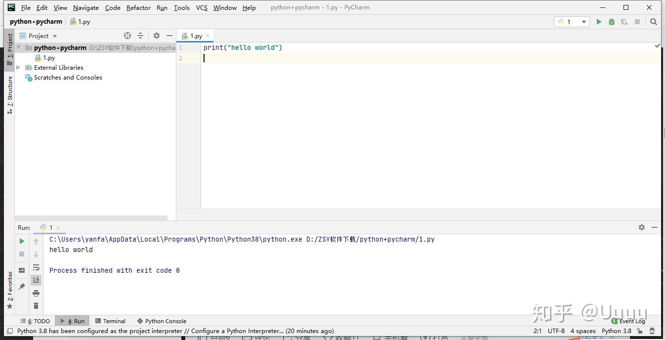 Python+pycharm安装、关联教程 - 知乎