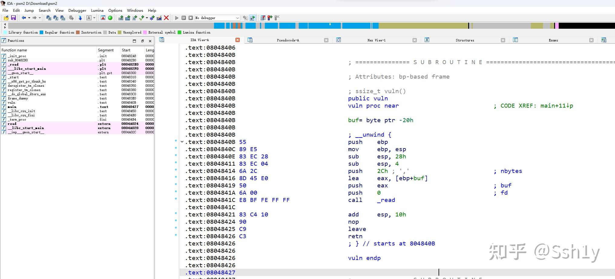 【pwn】read栈溢出的新利用姿势? 知乎