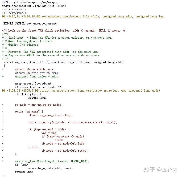 内核基础设施分析二maple Tree 知乎 