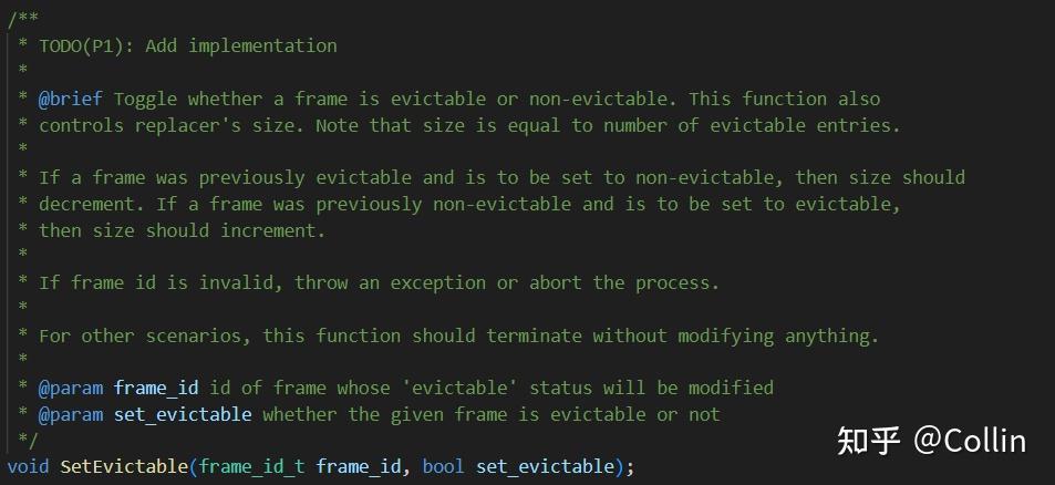 CMU15-445 Fall 2023 PROJECT #1 - BUFFER POOL - 知乎