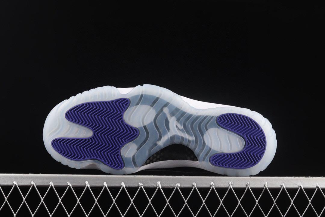 乔丹 Air Jordan 11 Retro Concord 高帮康扣黑白45刺绣篮球鞋 - 知乎