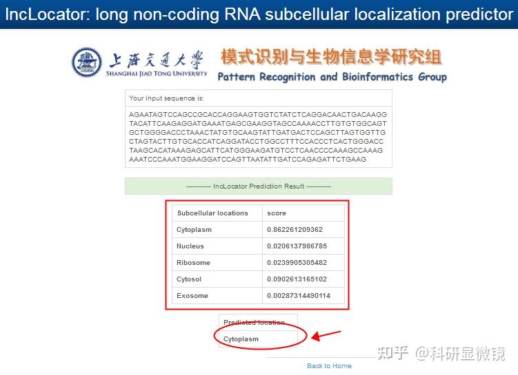 SCI写作-利用LncLocator、iLoc-LncRNA、和RNALocate数据库预测lncRNA的亚细胞定位 - 知乎