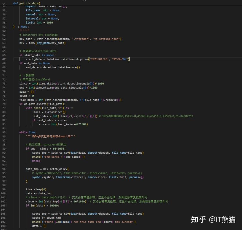 VNPY3.0解析——数据下载（bitfinex） - 知乎