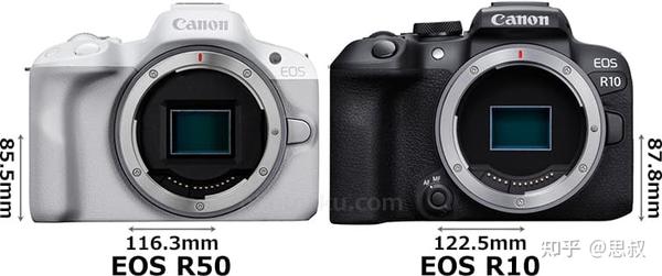 新手选择佳能r10还是r50？
