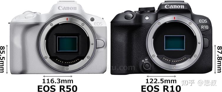 新手选择佳能r10还是r50？ - 知乎