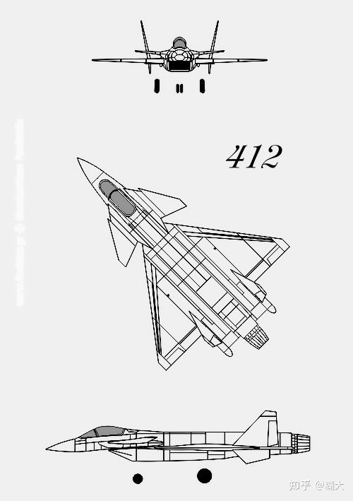 超越时代的飞机“MiG 4.12”战斗机设计属于LFI项目 - 知乎