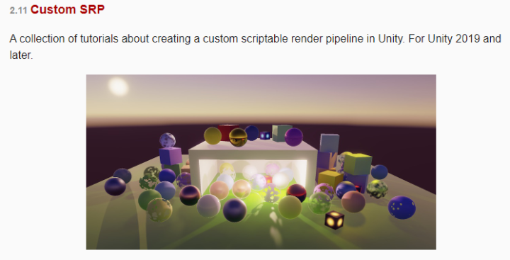 CatlikeCoding(SRP)2.111Custom Render Pipeline - 知乎