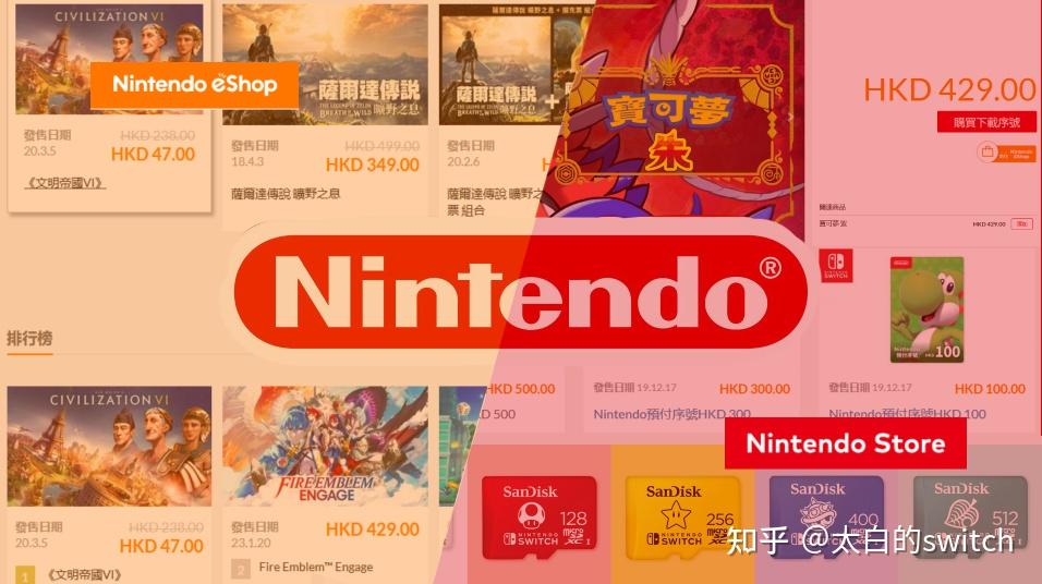 任天堂switch新手教程|Nintendo eShop和Nintendo Store的区别是什么？ - 知乎