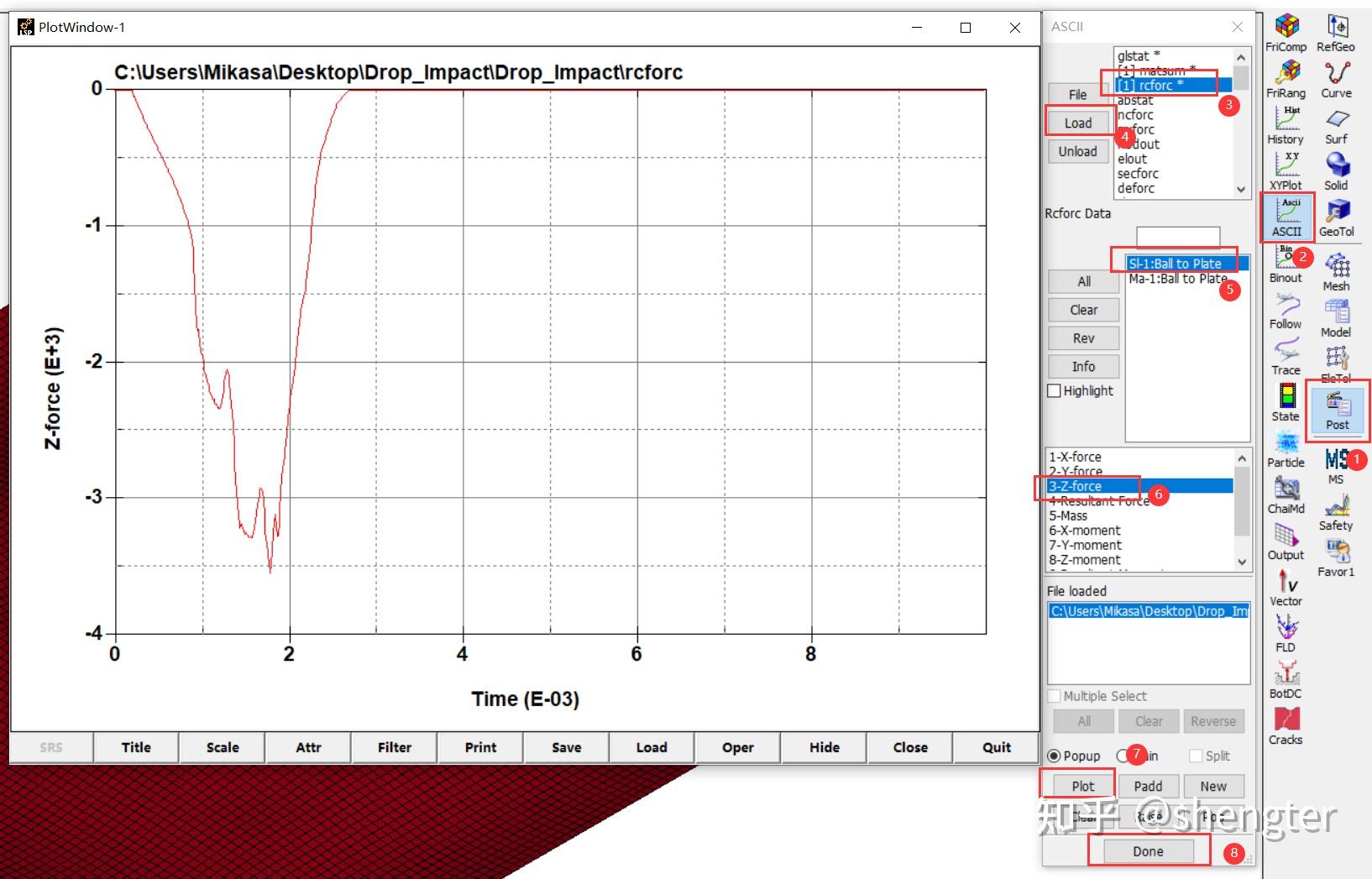 HyperWorks+LS-Dyna小球跌落案例 - 知乎