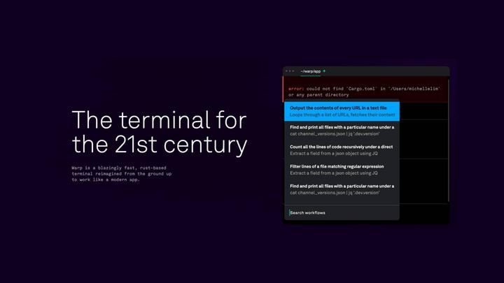 Warp - Mac 上最好用的命令行工具之一 - 知乎