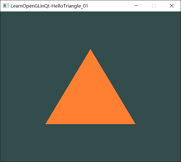 Learn OpenGL In Qt之你好，三角形 - 知乎