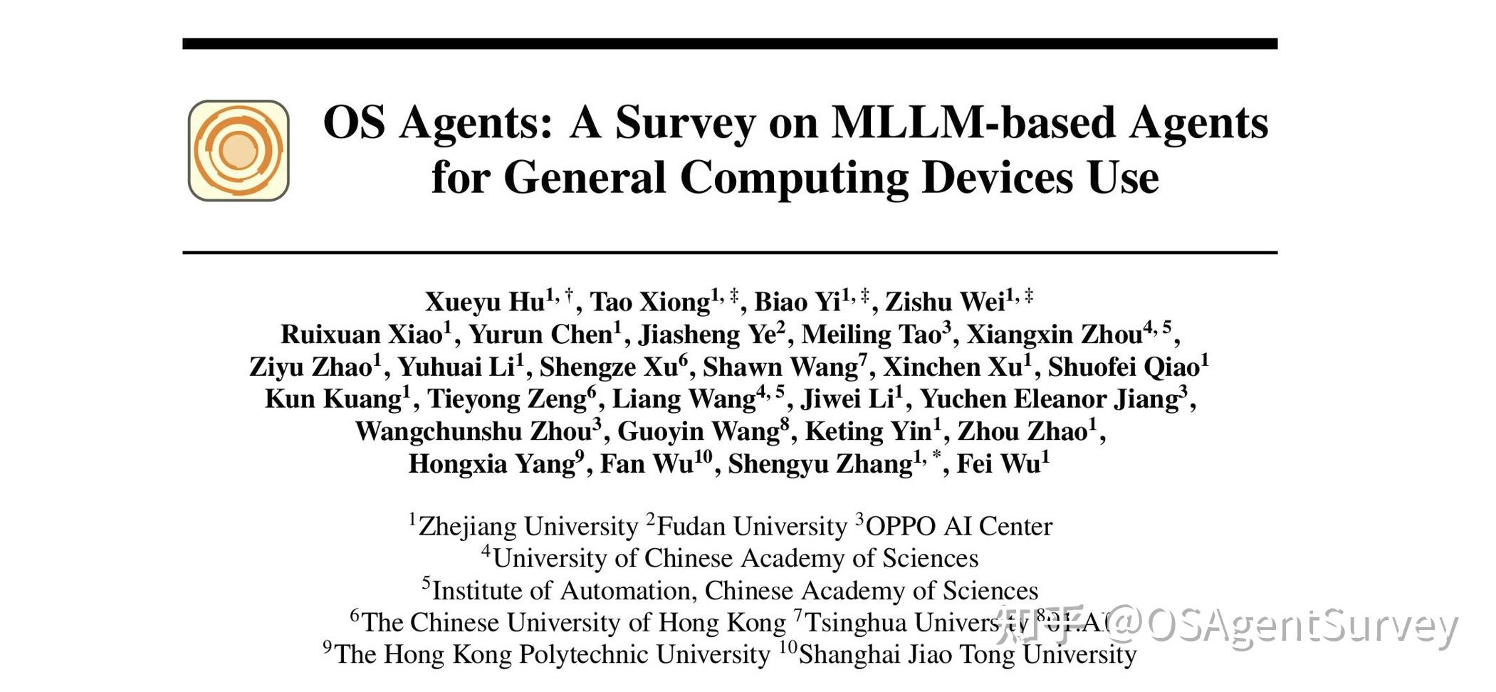 论文解读 | 浙大&OPPO&零一万物等 | 综述OS Agents: MLLM智能体实现计算设备通用控制 - 知乎