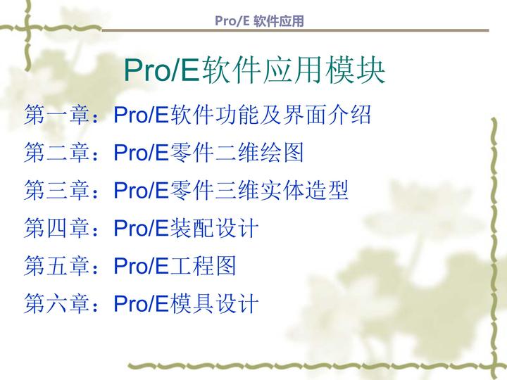 第一章：ProE/Creo软件功能及界面介绍 - 知乎