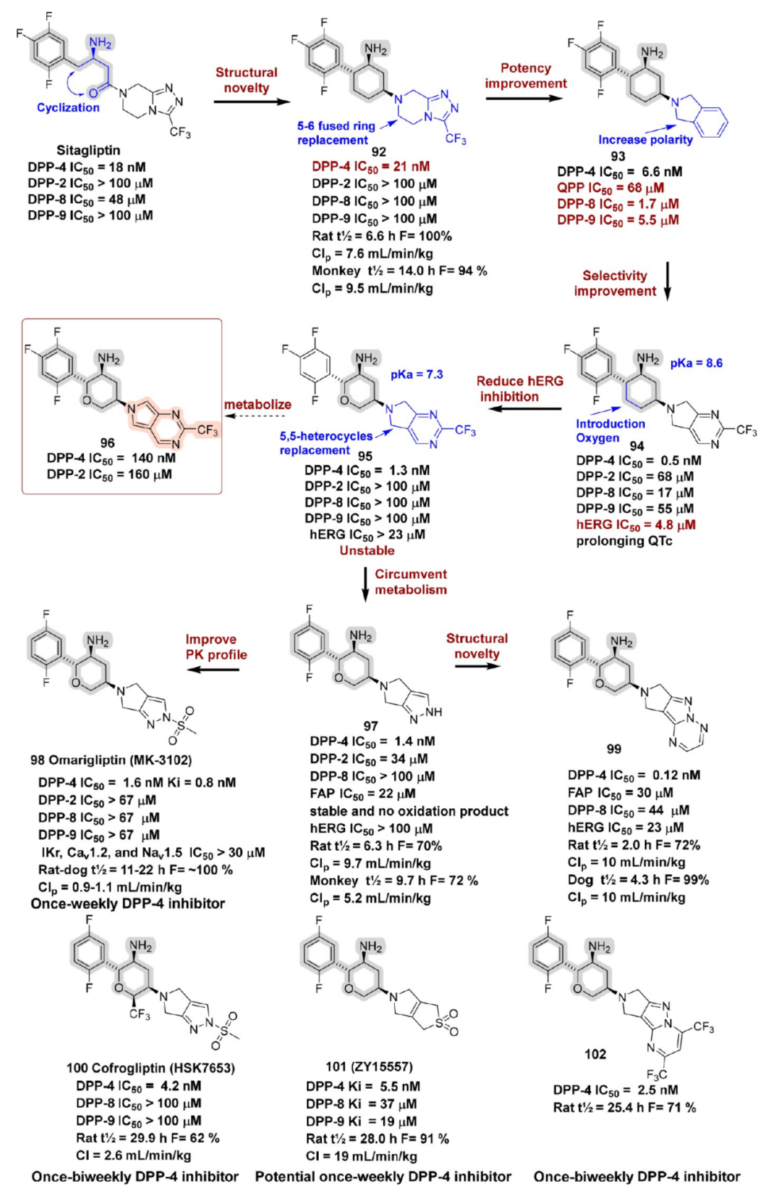 DPP-4 抑制剂、及长效药物设计原理 - 知乎