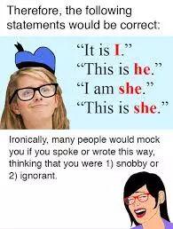 语法 | It is me 还是 It is I ？ - 知乎