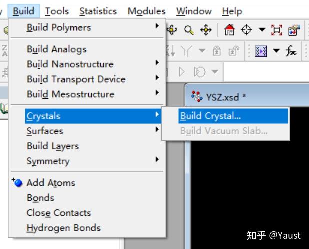 Materials Studio入门到精通【4】从无到有建立晶体结构 - 知乎