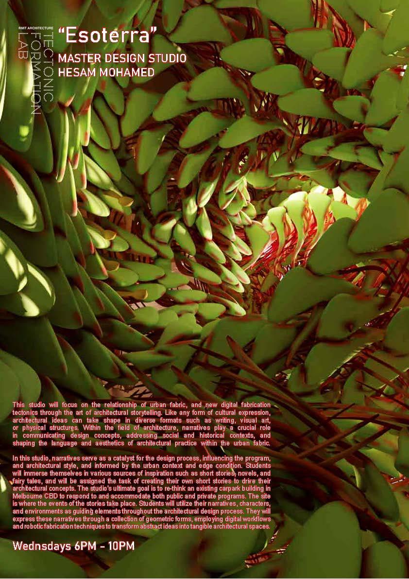 RMIT Master Design Studio-"Esoterra" 设计过程记录 - 知乎