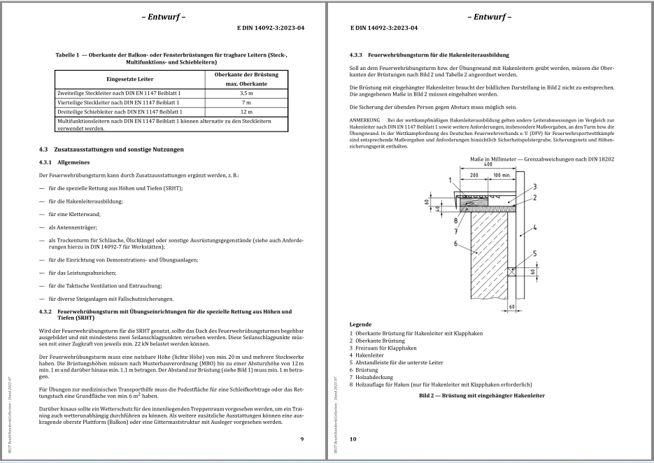 DIN 14092-3-2024当前有效最新版本LANGUAGES: German+Chineese【德文+翻译】全文获取 - 知乎