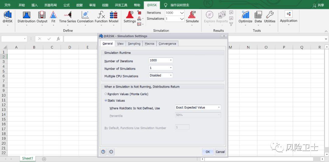 Palisade公司@Risk 8 功能界面 - 知乎
