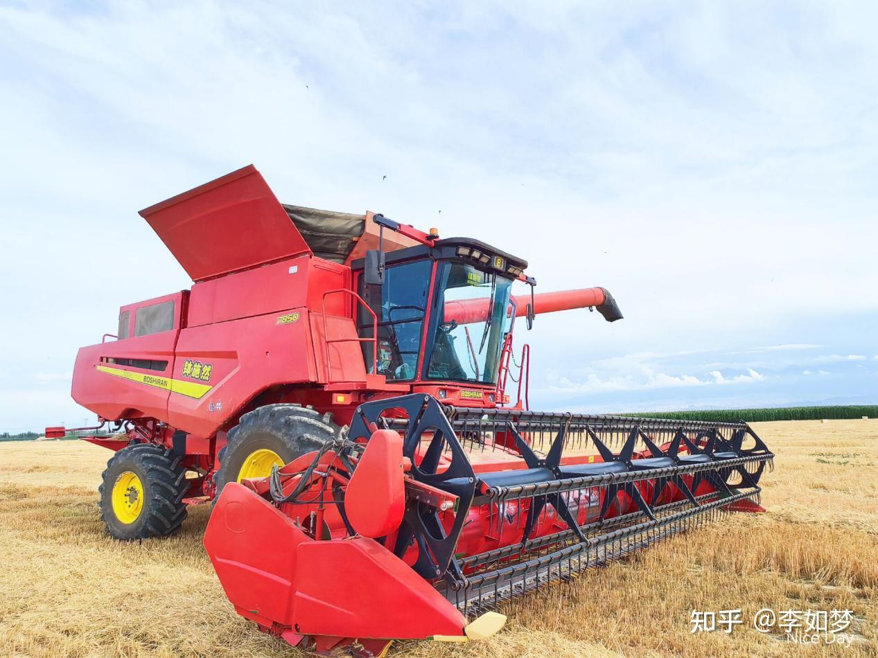 钵施然4YL-13/4LZ-18型谷物收获机，高效收获不伤籽！ - 知乎