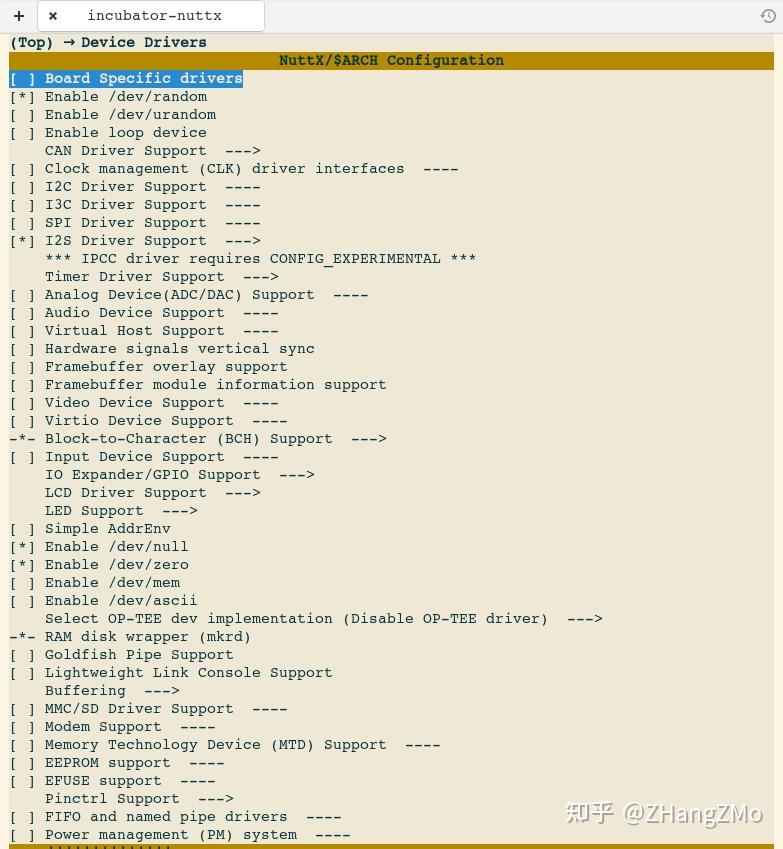 开源嵌入式实时操作系统NuttX介绍 - 知乎