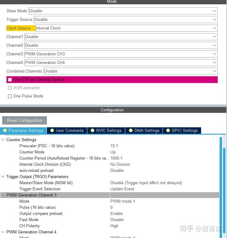 STM32F103-PWM输出配置及simulink自动代码生成 - 知乎