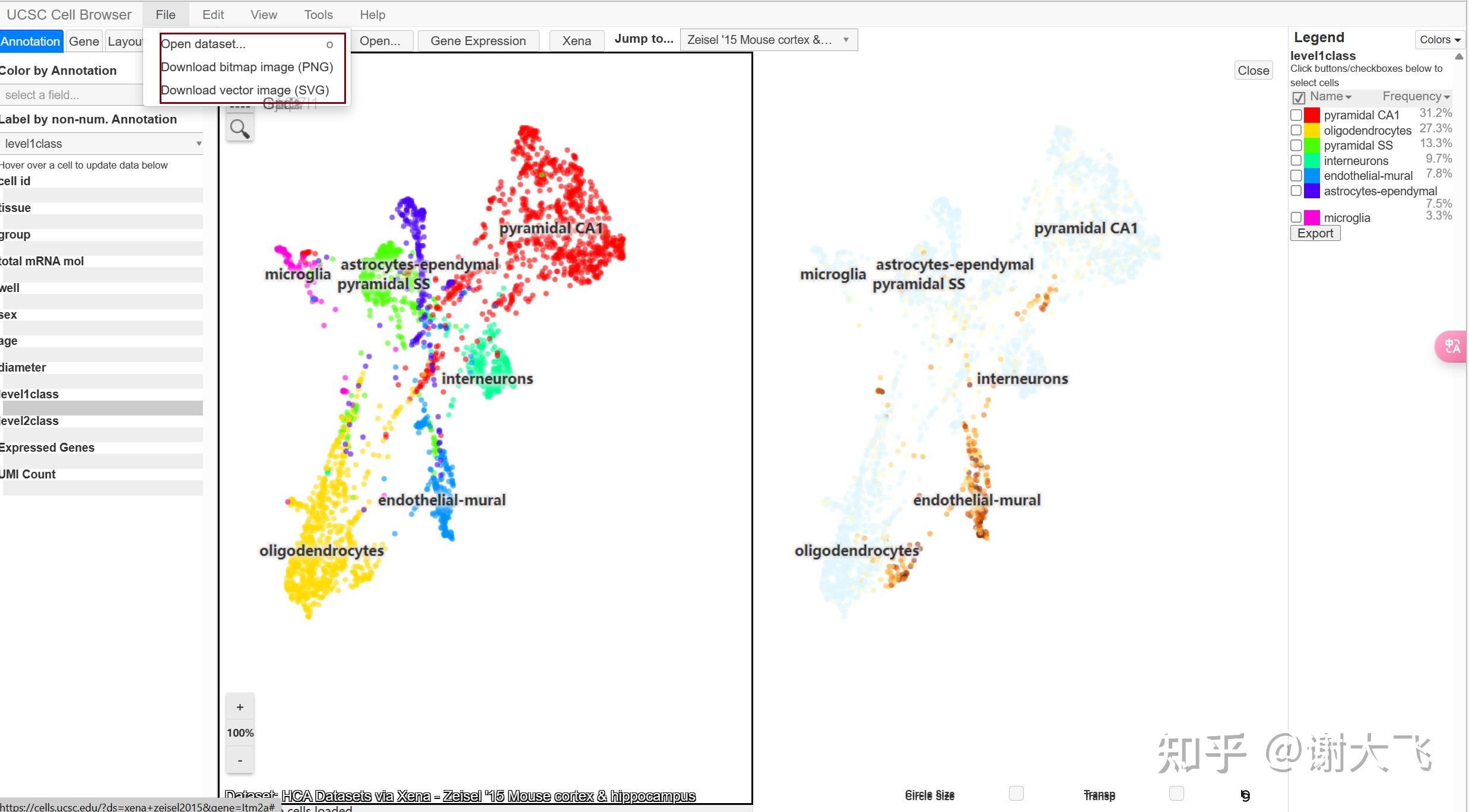 UCSC Cell Browser使用初探 - 知乎