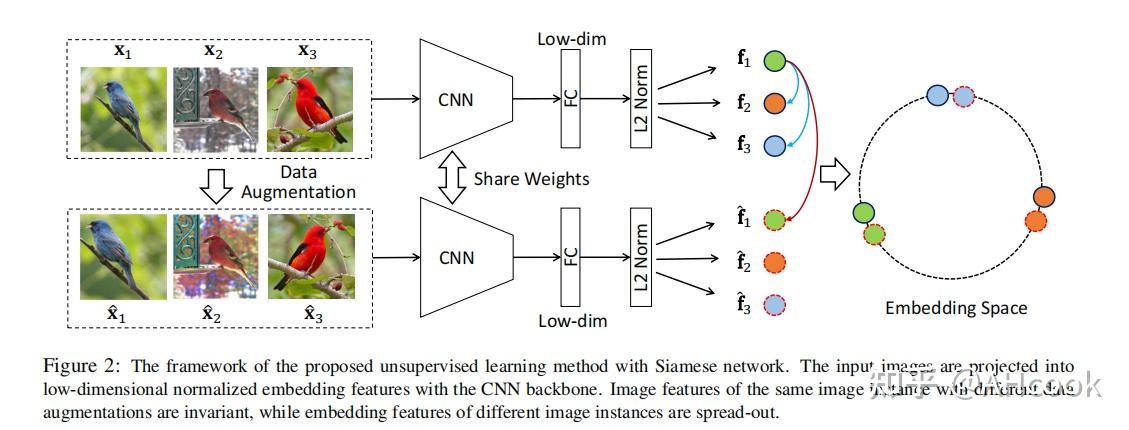 对比学习二 | Unsupervised Embedding Learning via Invariant and Spreading Instance Feature - 知乎