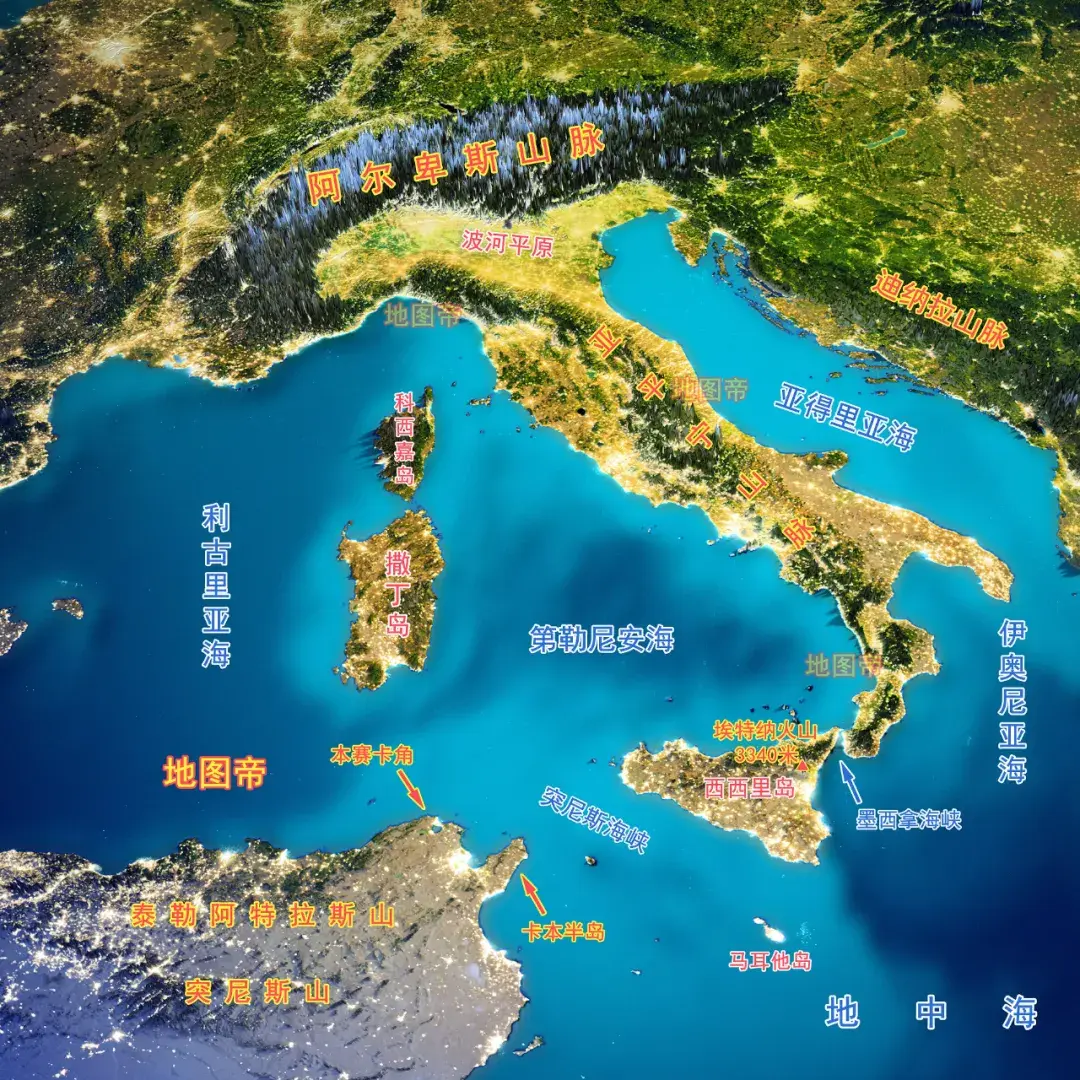 地中海五大岛屿，意大利为何能独占两个？ - 知乎