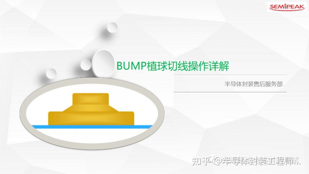 晶圆级封装Bump工艺关键点解析 - 知乎