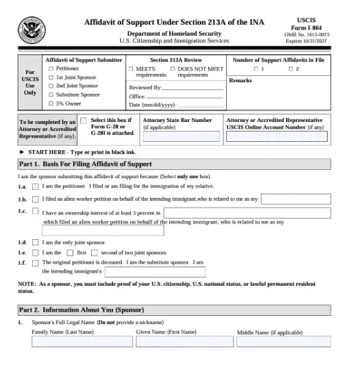 好烦！我在NVC已经上传过了I-864，美国移民面谈怎么还要重新写！ - 知乎