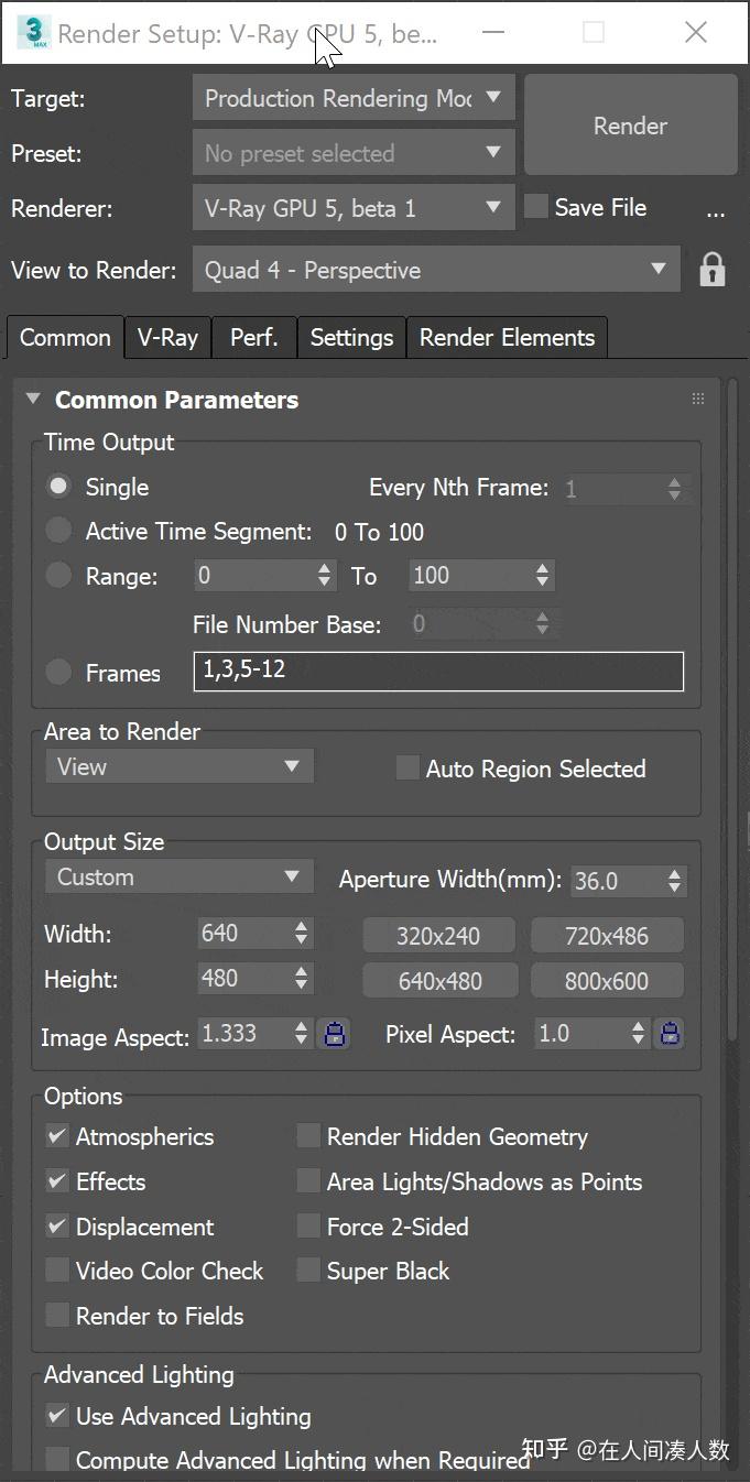 vray GPU渲染这样设置！ - 知乎