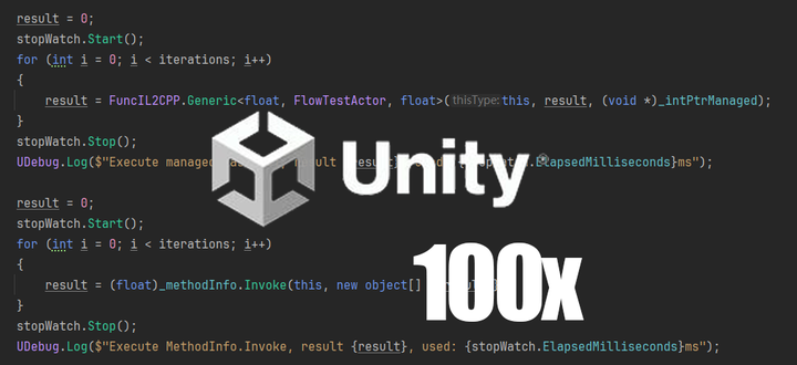 让Unity IL2CPP下的反射性能提高100倍的方法 - 知乎
