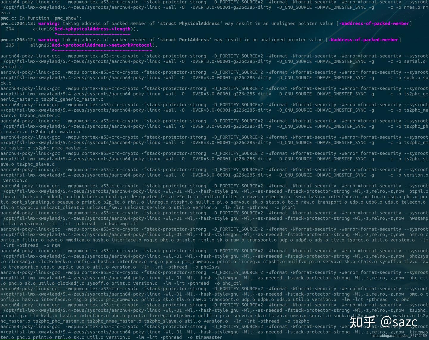 TSN之linuxptp交叉编译 - 知乎