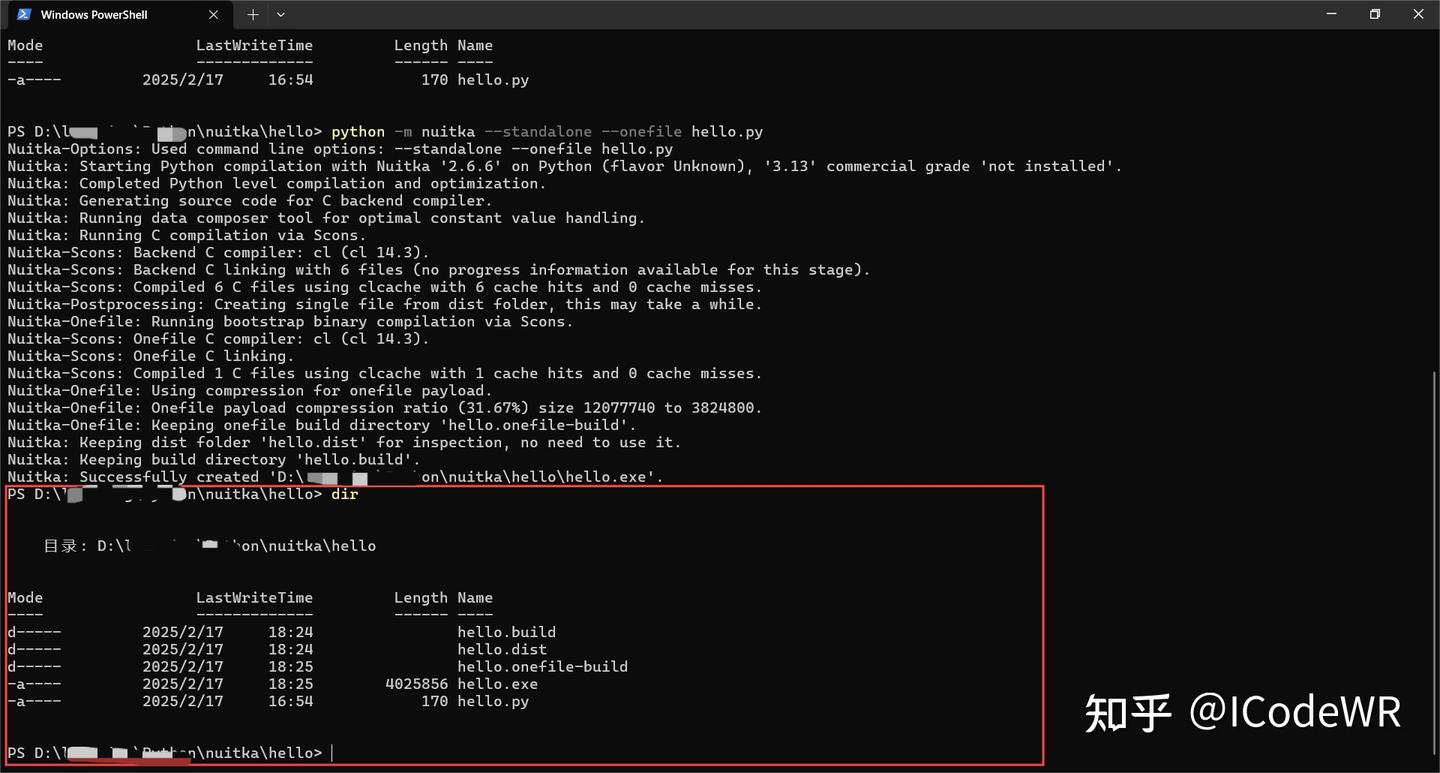 Python程序打包成exe工具 Nuitka 安装与使用 - 知乎