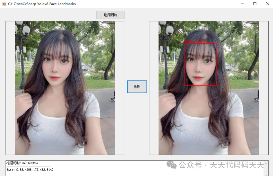 C# OpenCvSharp Yolov8 Face Landmarks 人脸特征检测 - 知乎 C# OpenCvSharp Yolov8 Face Landmarks 人脸特征检测 - 知乎