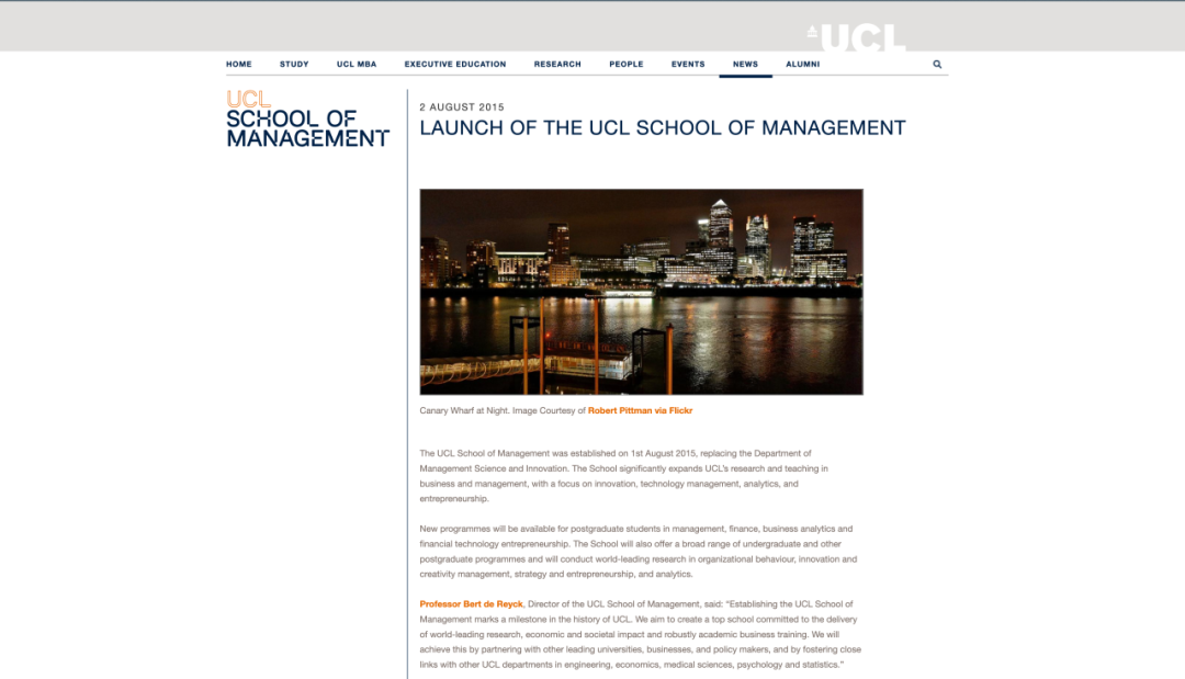 25Fall录取捷报｜UCL管理学企业/金融分支怎么选？管院新开4项目全面对标LSE管理系？UCL MSc Management - 知乎