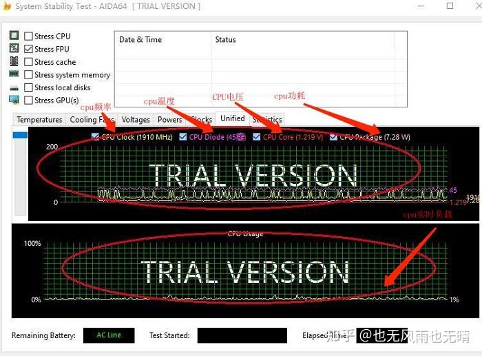 aida64 看系统稳定性怎么判断稳定还是不稳定？ - 知乎