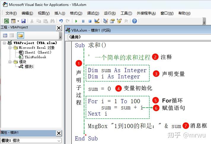 Excel VBA：15.VBA 编程入门基础篇总结 - 知乎
