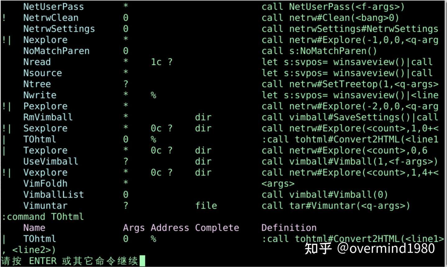 oeasy教您玩转vim - 84 - # 命令command - 知乎