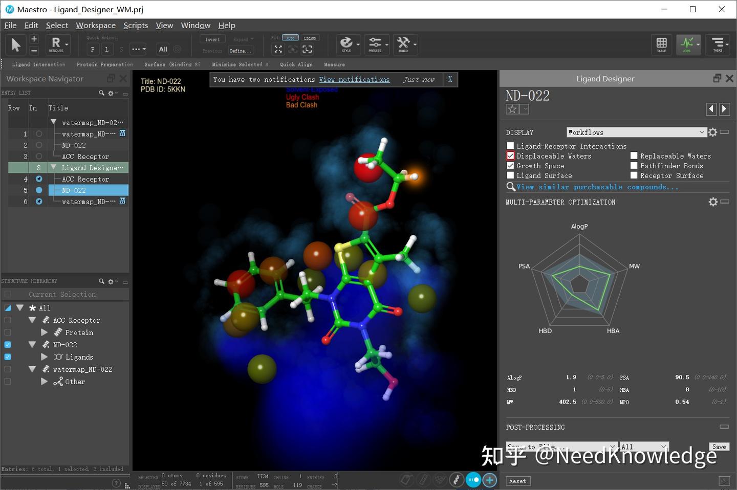 Schrödinger教程 | WaterMap-Guided Lead Optimization with the Ligand ...