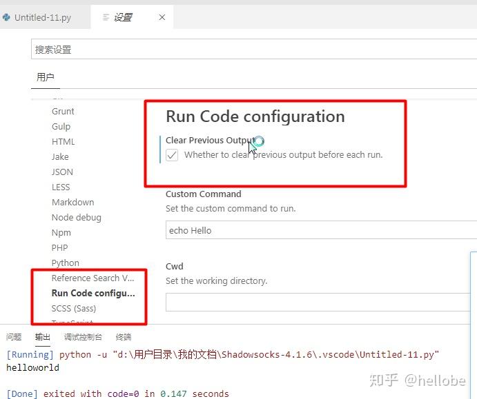 vs code + Python3 环境配置+ code runner配置 - 知乎