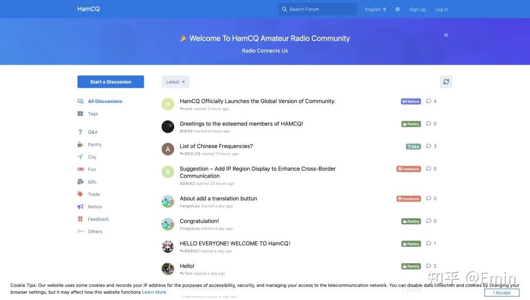 HamCQ 社区：是无线电，把我们联系在一起 - 知乎