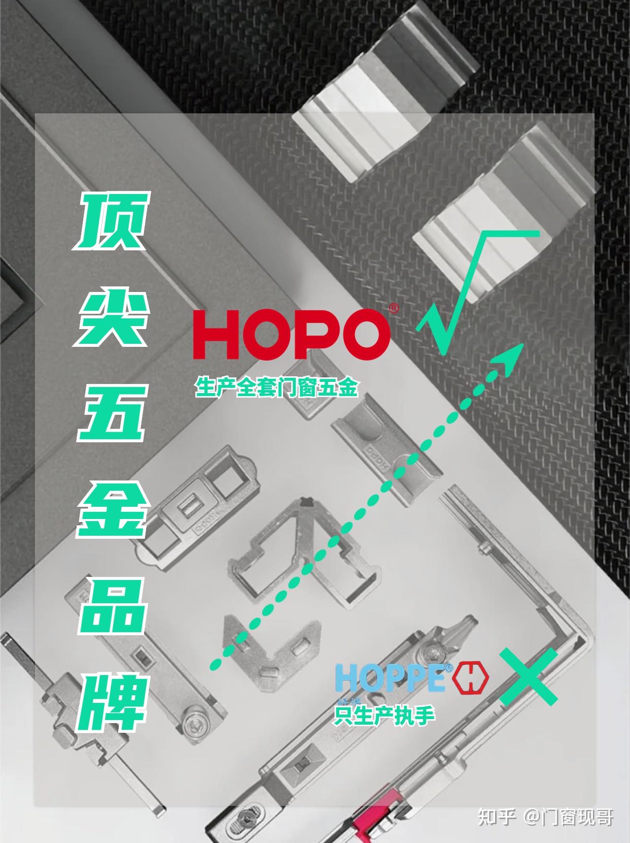 门窗五金品牌HOPO与HOPPE的区别 - 知乎