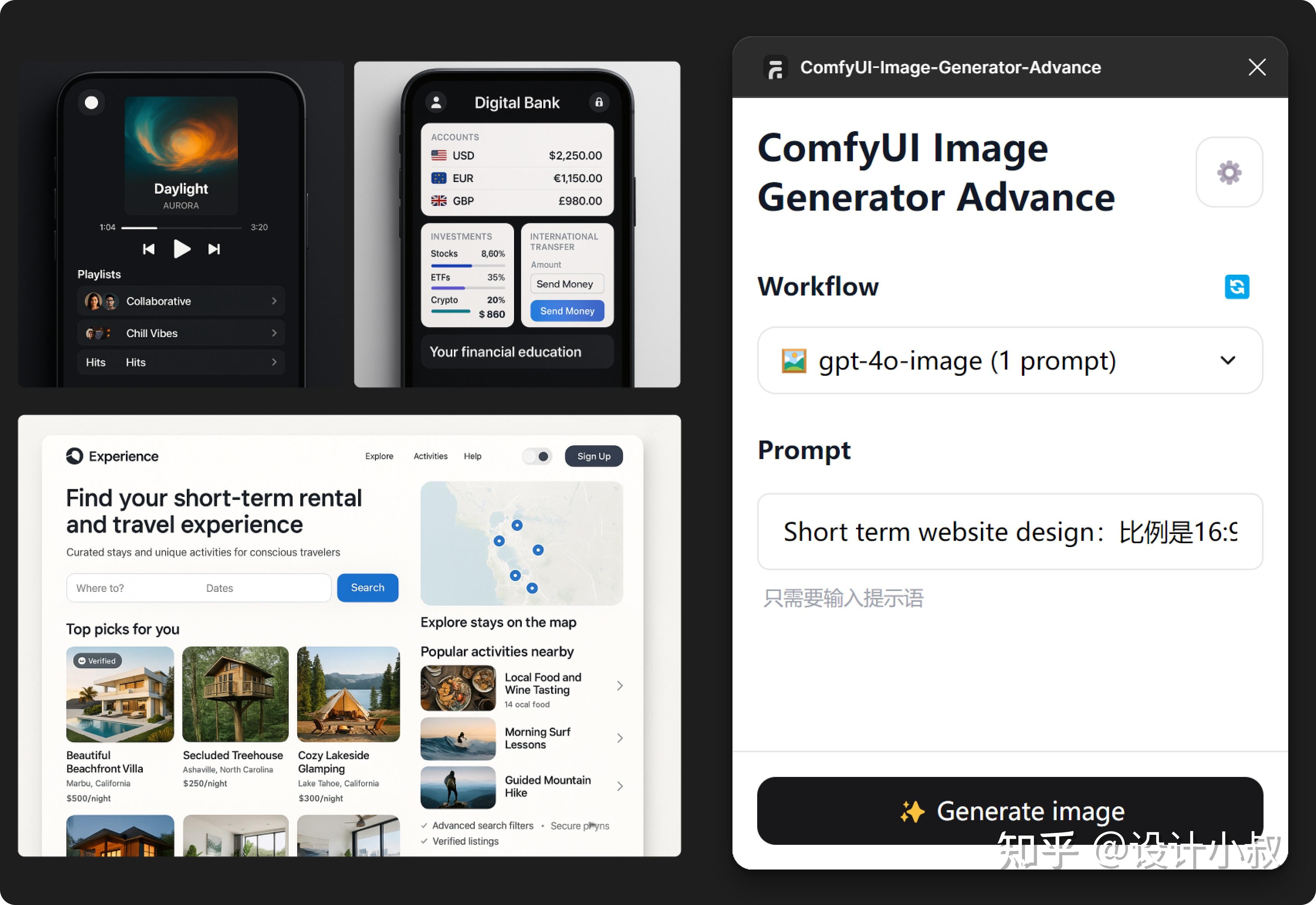 【AI辅助设计】gpt-4o很能打是吧？接入ComfyUI和Figma！ - 知乎